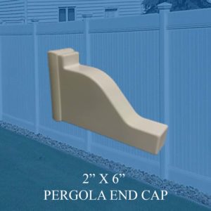 2" X 6" Pergola End Cap | Quality Hardware USA