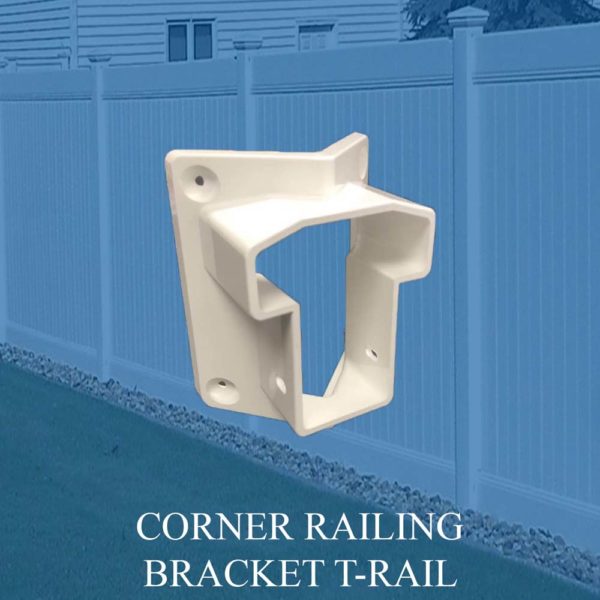 Corner Railing Bracket T-Rail | Quality Hardware USA