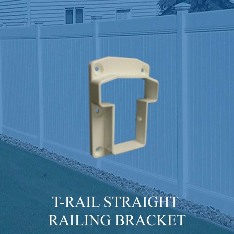 T-Rail Straight Railing Bracket | Quality Hardware USA